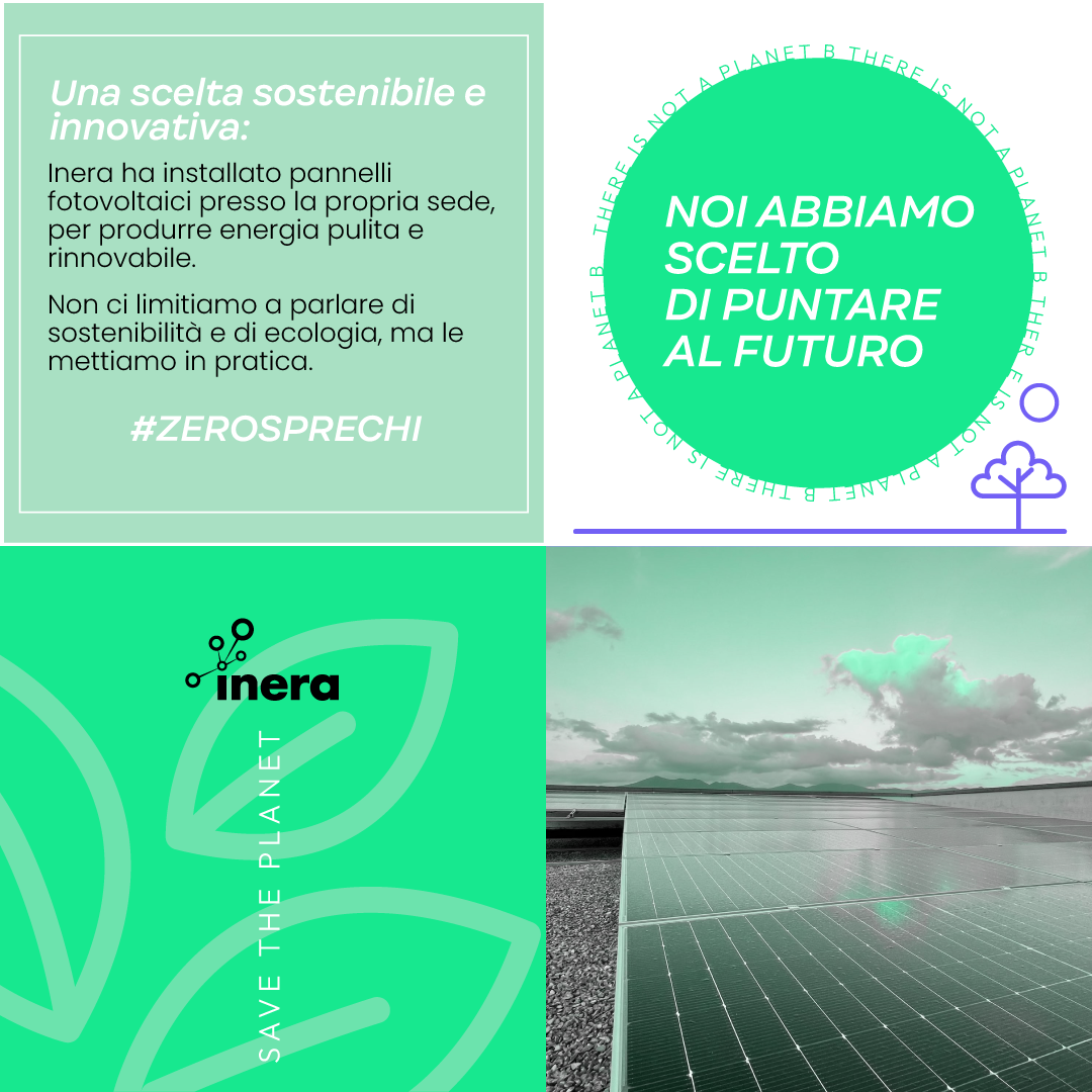Inera: un modello di sostenibilità con i pannelli fotovoltaici - Inera